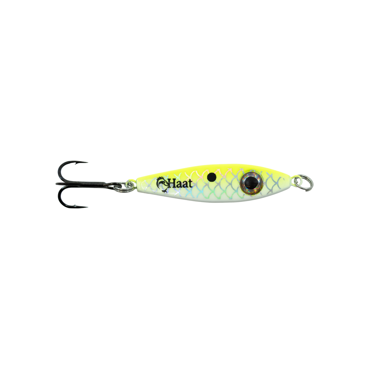 Haat Tungsten Jigging Spoon - Chartreuse Crush | Haat Fishing